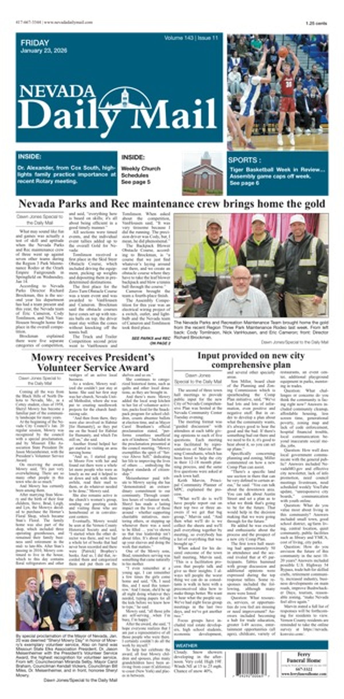 Friday, January 23, 2026