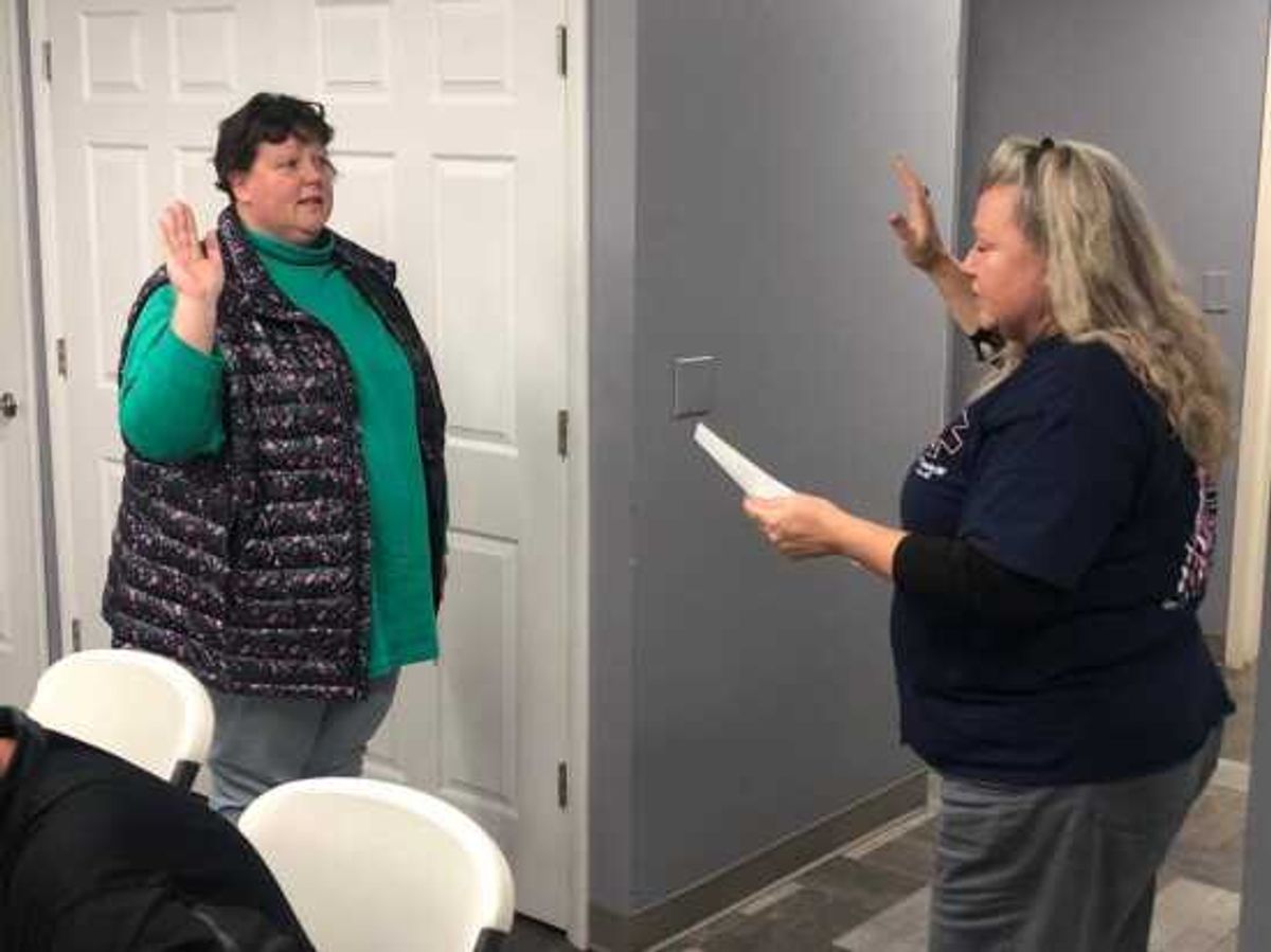 Householder sworn in as new member of VCAD Board of Director...
