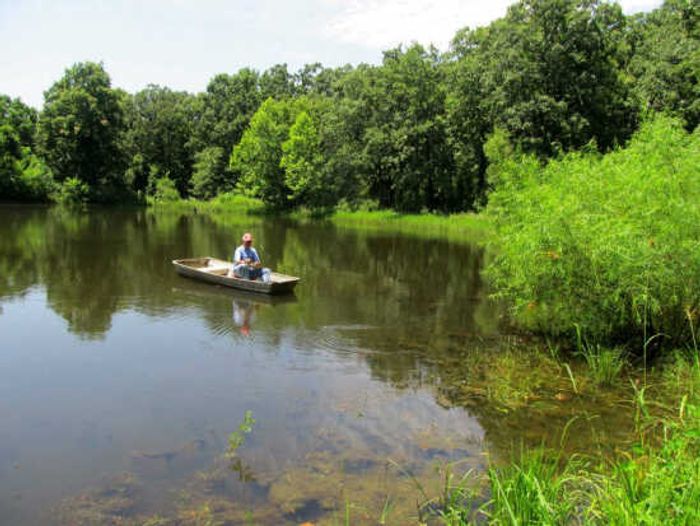 Ponds a primary source of fishing during hottest months