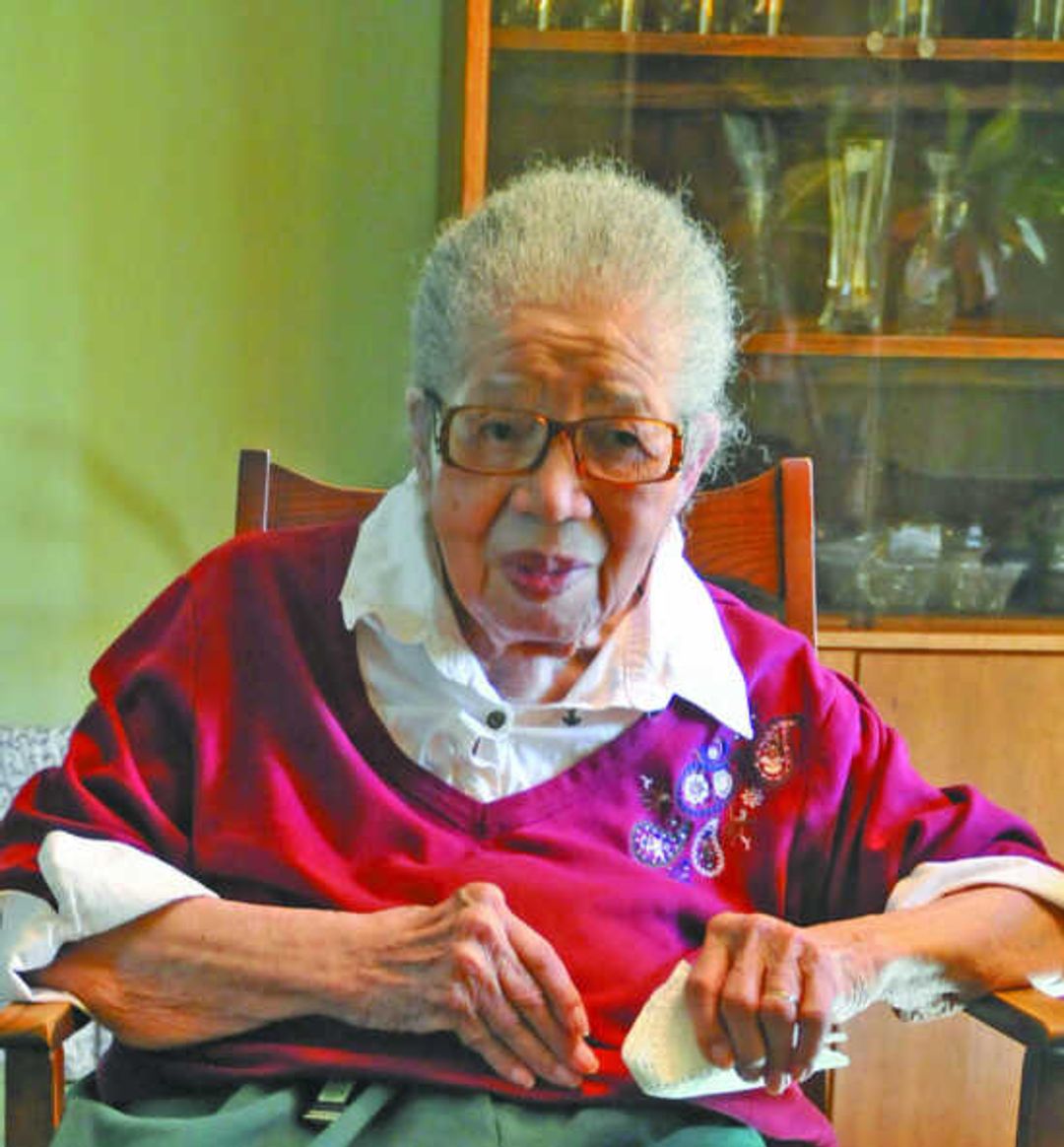 Doris Mack reflects on 100 years of life and change