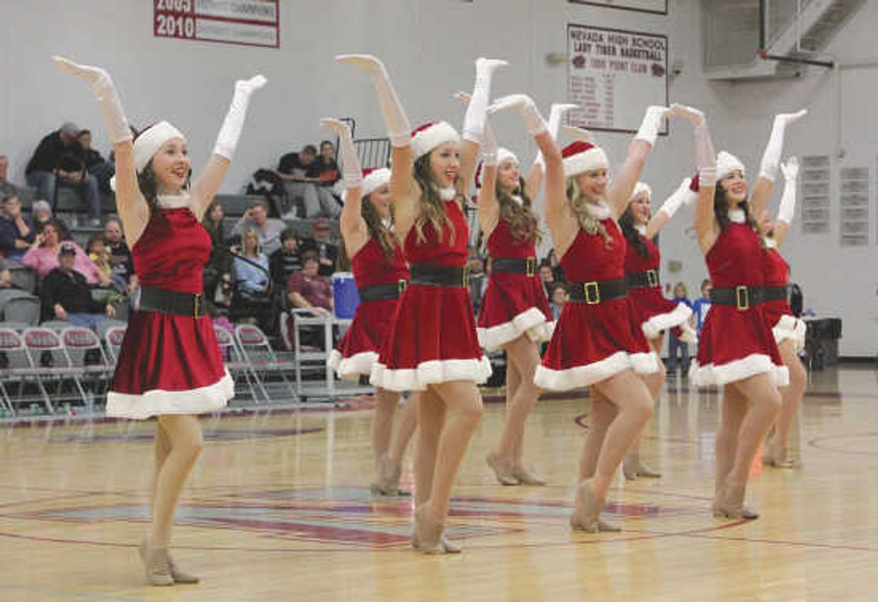 Dance team brings Christmas to Wynn Gym