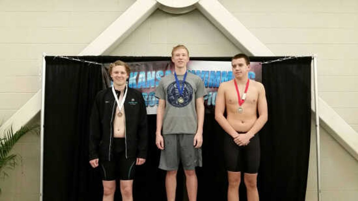 Nevada swimmer Hines dominates Arkansas State Championships