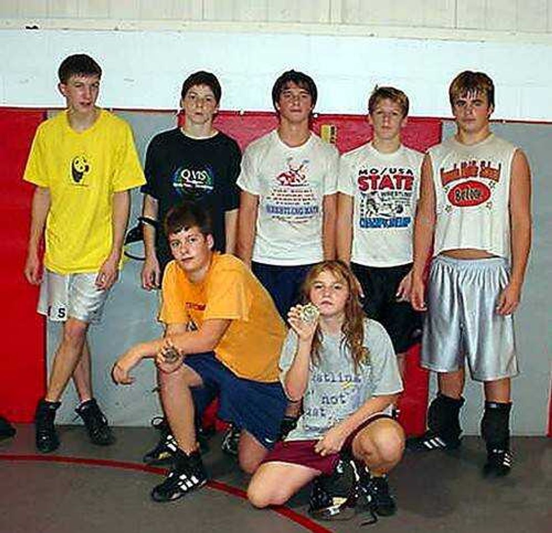 NMS wrestlers capture awards at Kansas meet