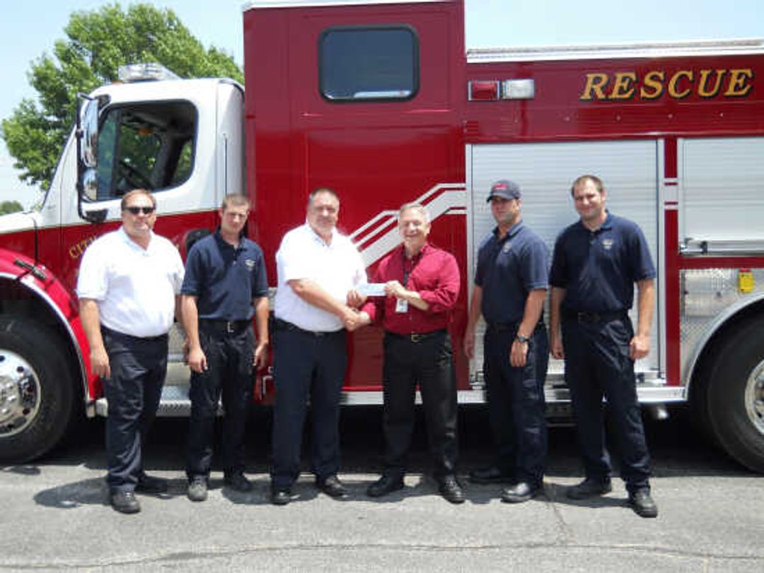 Fire department receives grant for water rescue equipment