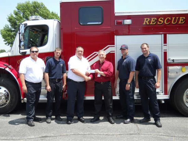 Fire department receives grant for water rescue equipment