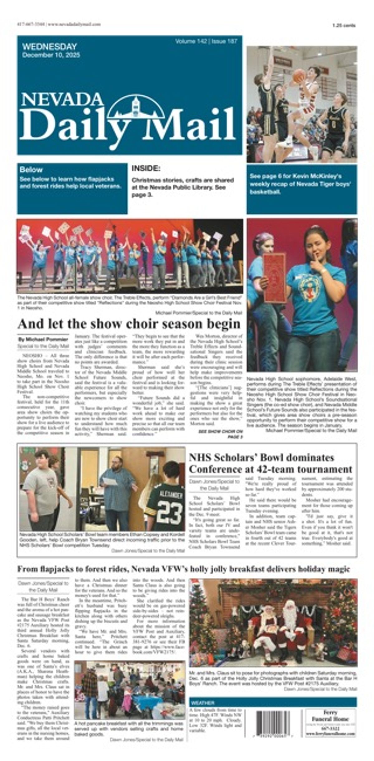 Wednesday, December 10, 2025