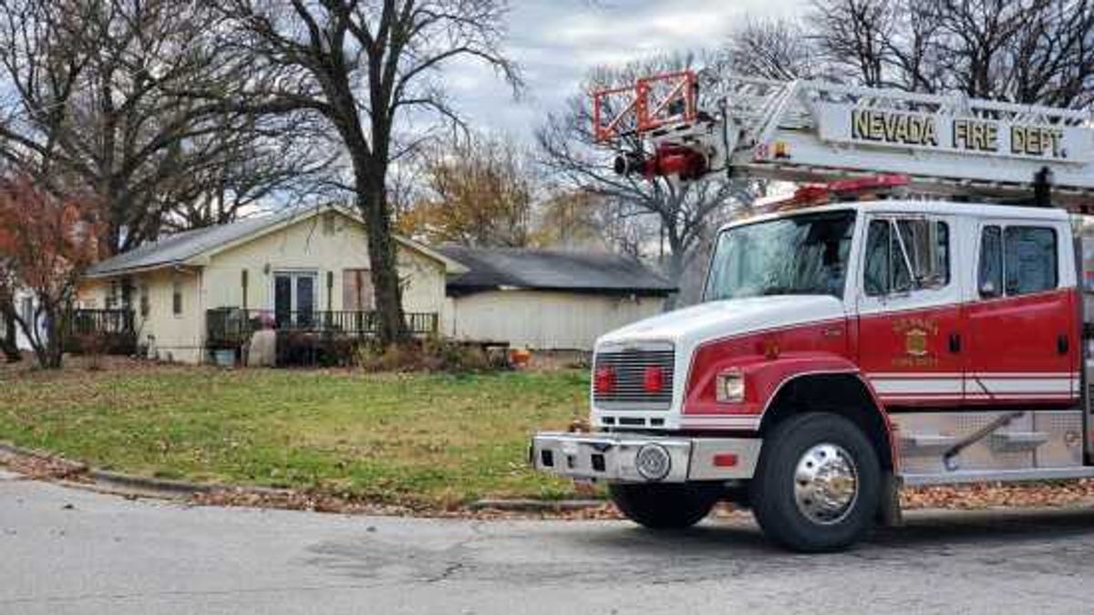 Nevada Fire Department responds to house fire