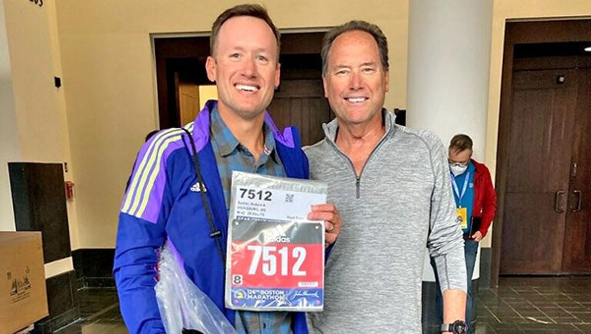 It runs in the family: Rob Sadler Jr. joins his father as a Boston Mar...