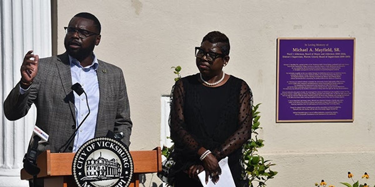 'Love, love, love': Marker honoring late Alderman Michael Mayfield Sr....