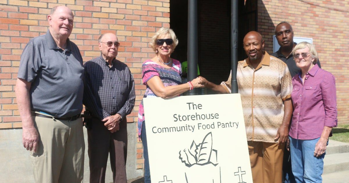 OPEN FOR BLESSINGS: Storehouse Community Food Pantry opens doors at ne...