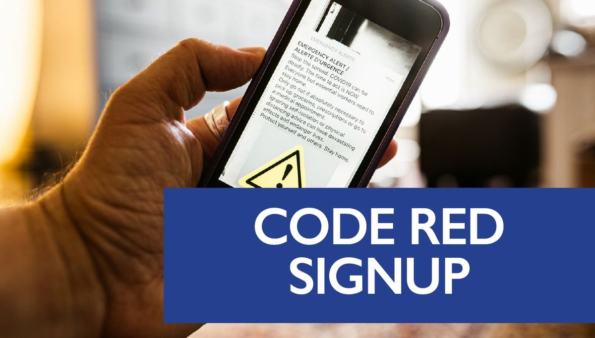 City, county residents urged to add cell phones to Code Red alert syst...