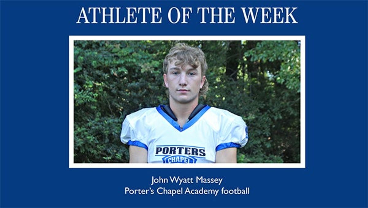PCA's John Wyatt Massey wins The Post's Athlete of the Week award