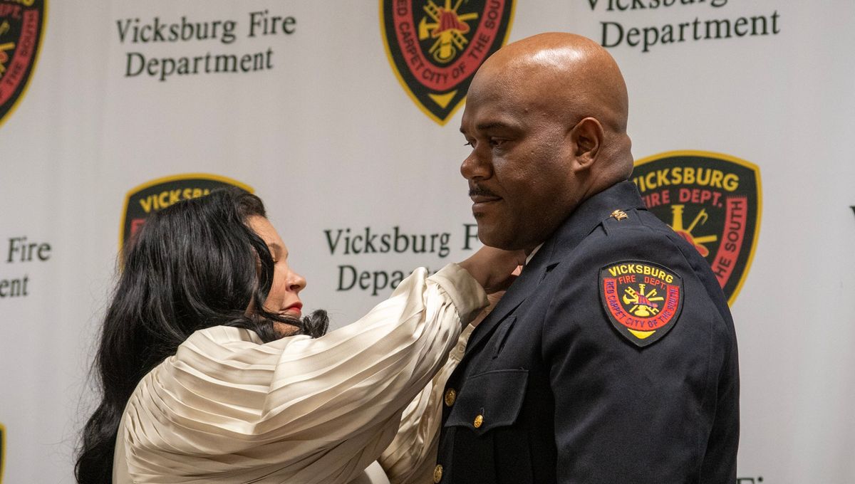'It feels great': VFD's Carson promoted to assistant chief