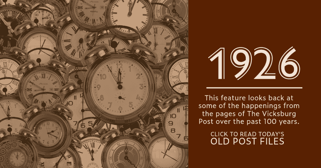 Old Post Files: A look back over the last 100 years on June ...