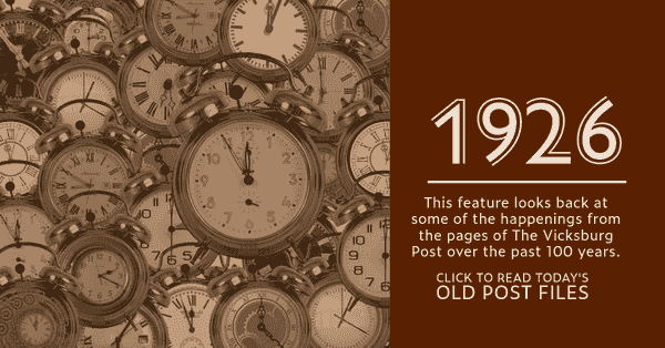 Old Post Files: A look back over the last 100 years on June ...