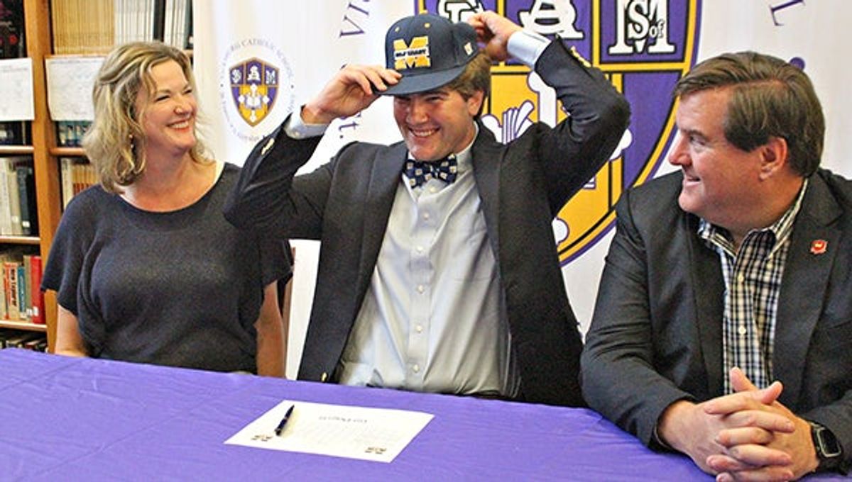 St. Aloysius baseball star Pitre signs with Mississippi Gulf Coast