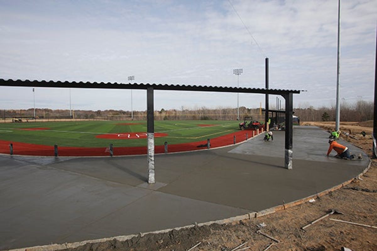 Progress continues on Sports Force Parks on the Mississippi