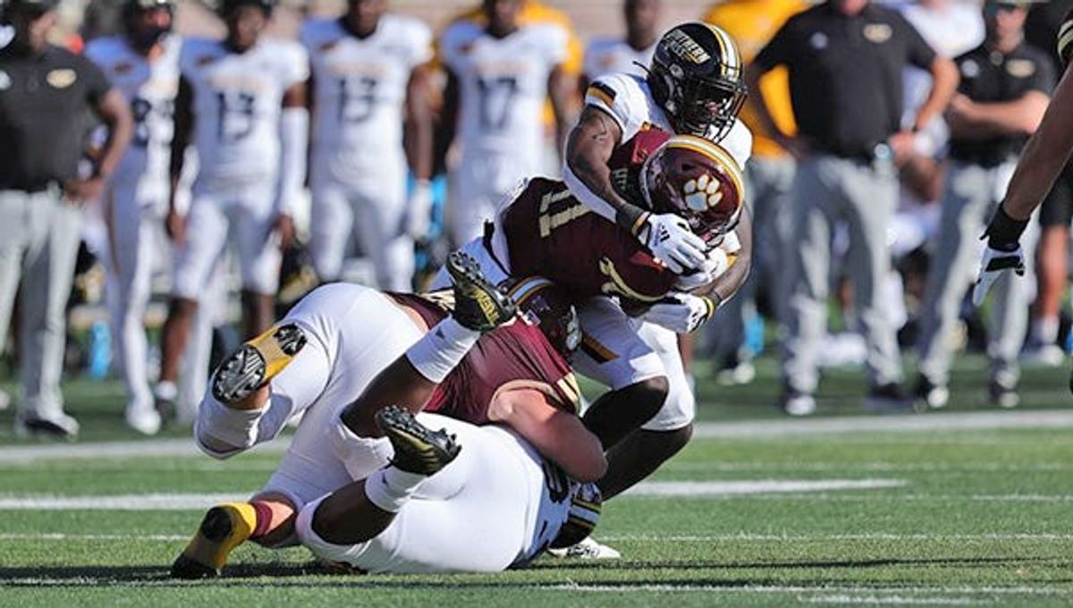 Southern Miss stuns Texas State with a wild finish to a boring game