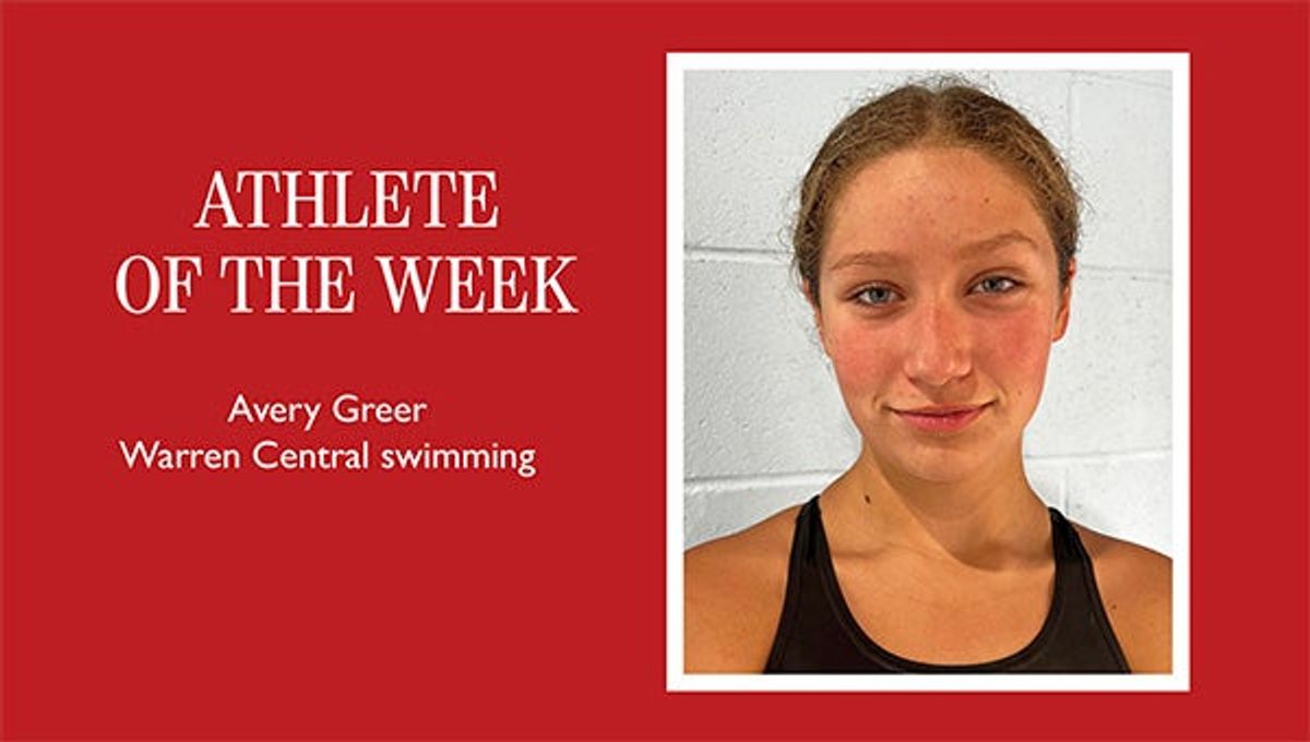 Warren Central swimmer Avery Greer is The Post's Athlete of the Week