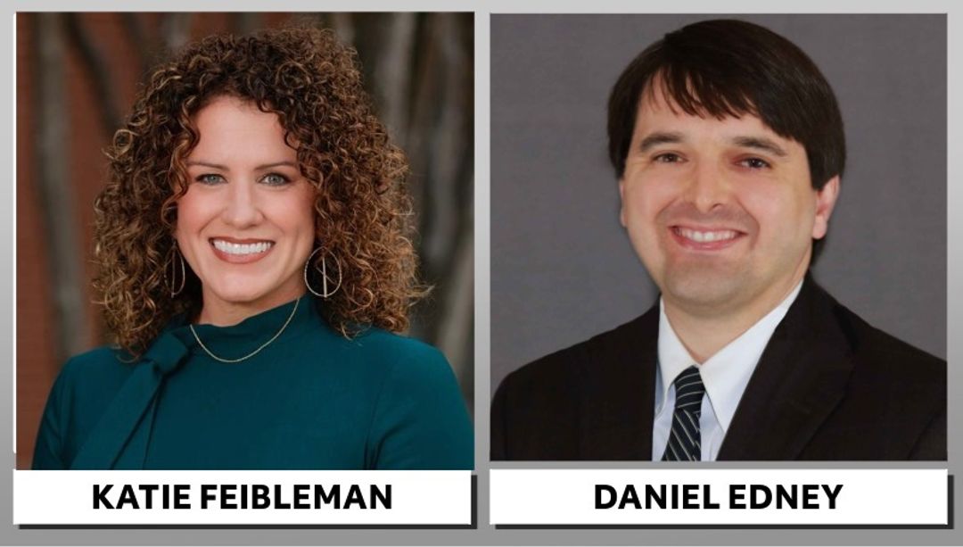 Katie Feibelman and Daniel Edney recognized for milestone Kiwanis anni...