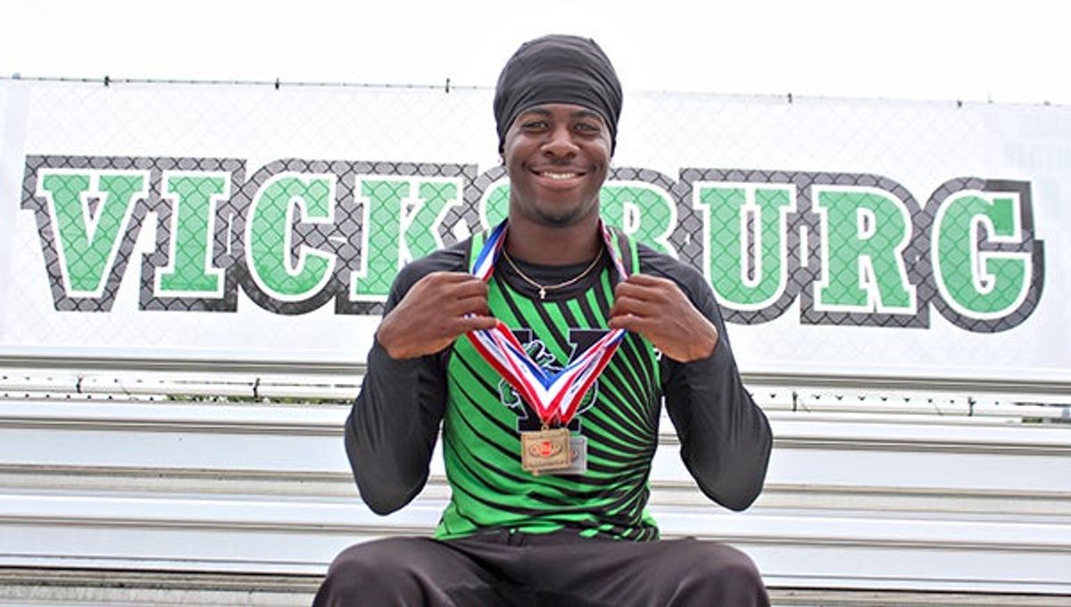 2024 All-County Track and Field: Vicksburg's Vample hurdles the compet...