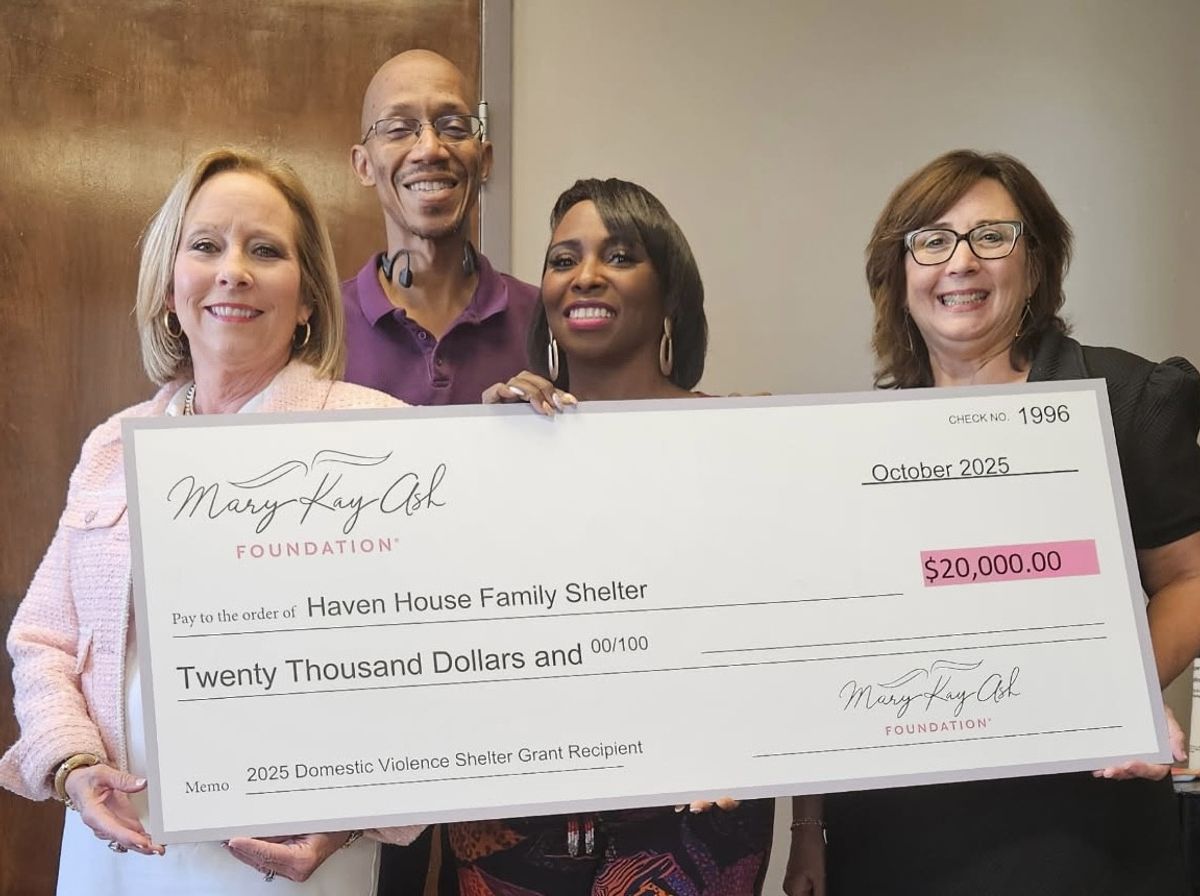 Haven House selected for Mary Kay Foundation grant