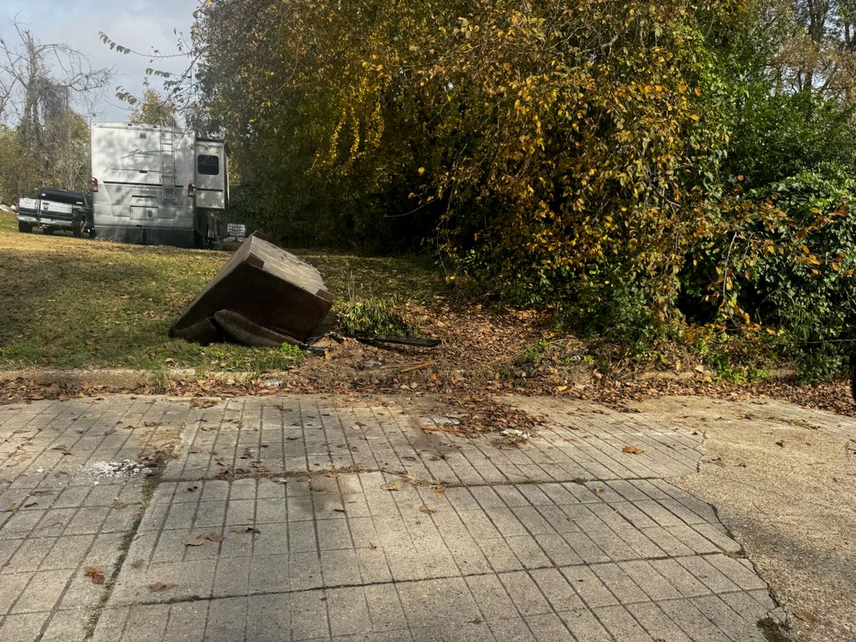 PLEASE FIX: Illegal dumping on Central Ave.