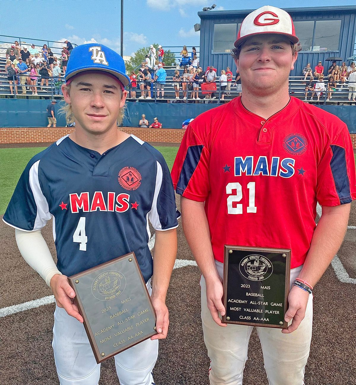 PCA's Palmer, Tallulah's Tweedle earn MVP awards in MAIS all-star game...