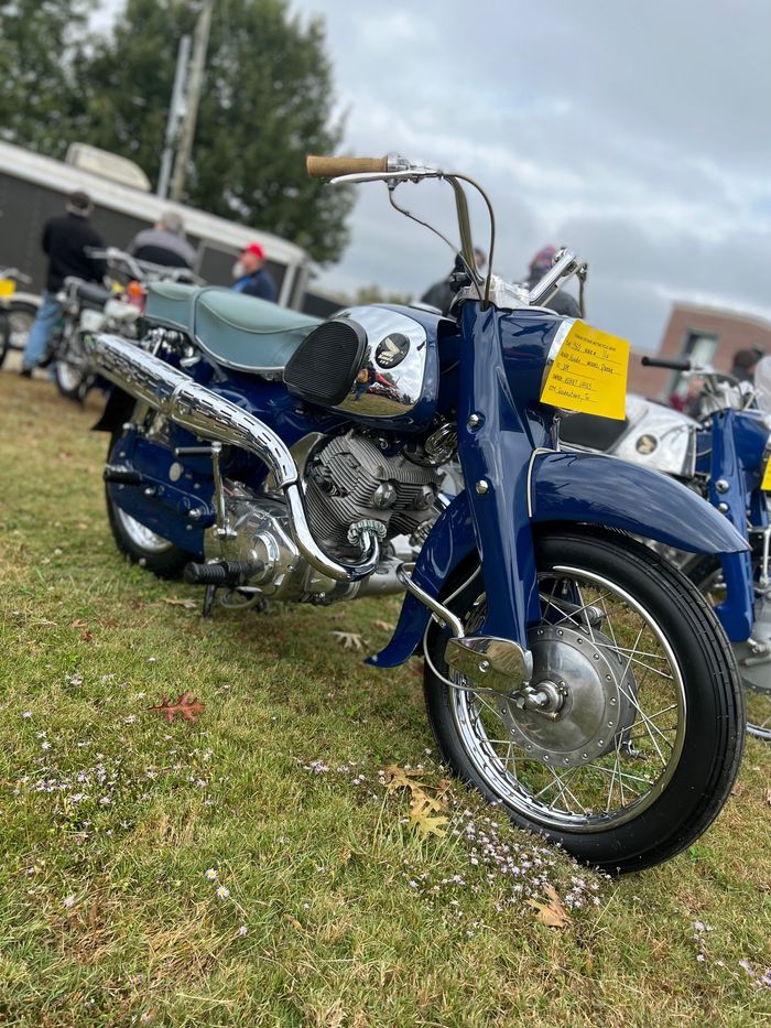 Revving Up Again: Vintage motorcycles take center stage down...