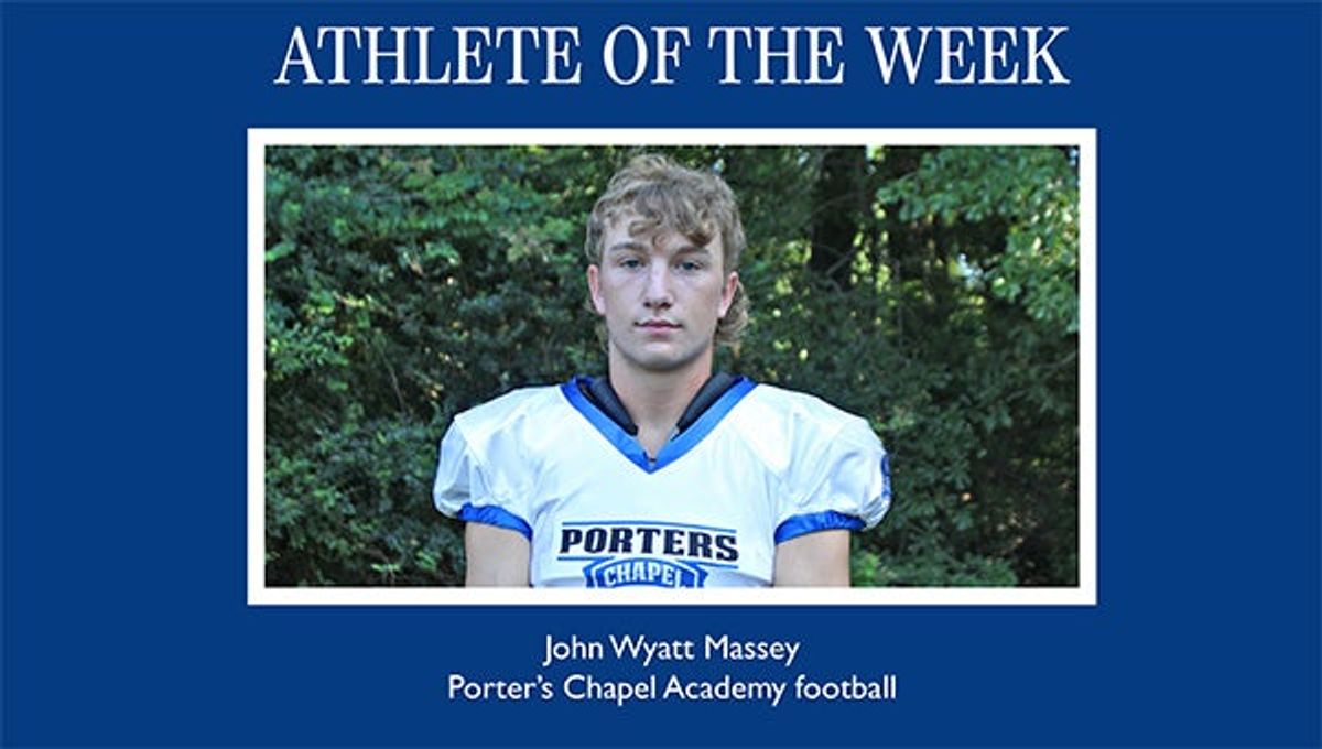 PCA quarterback Massey wins Post's Athlete of the Week award