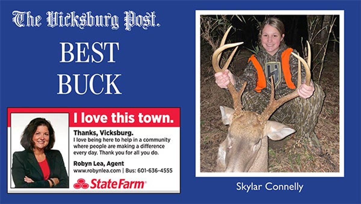Best Buck Winner: Skylar Connelly