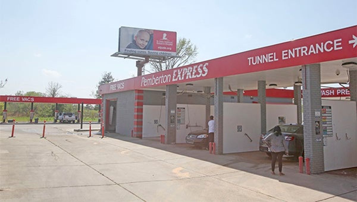 Pollen season a busy time for car wash business