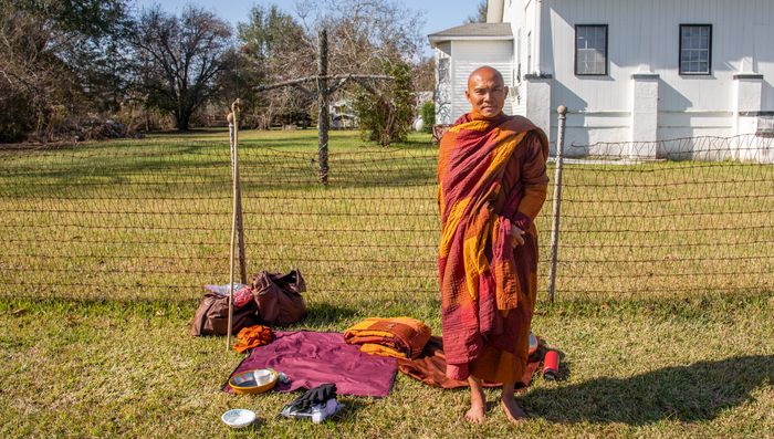 Peace on foot: Buddhist monks making trek from Texas to D.C.