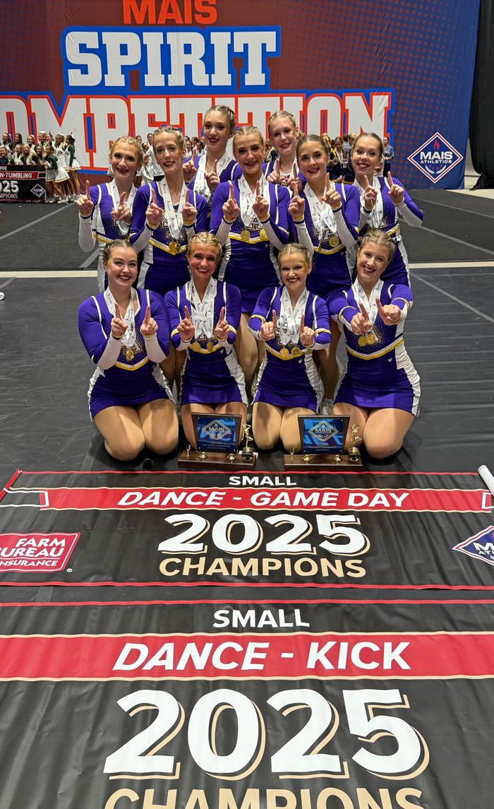 St. Al cheer, dance teams win MAIS championships