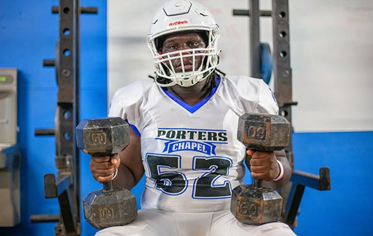 Playmakers 2022: Maureon Simms is PCA's old man on the offensive line