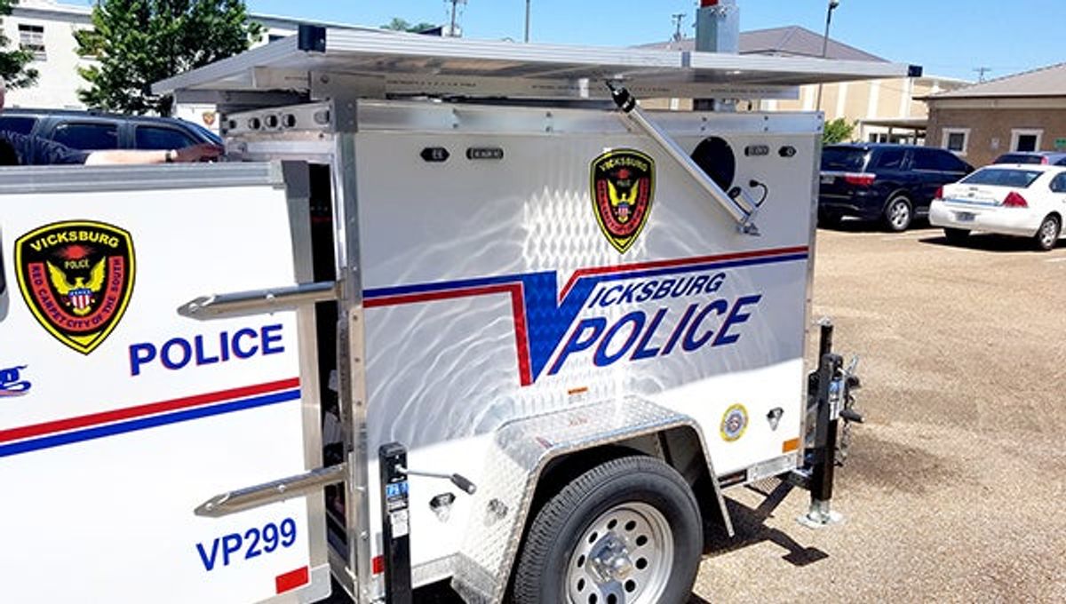Police unveil surveillance trailers