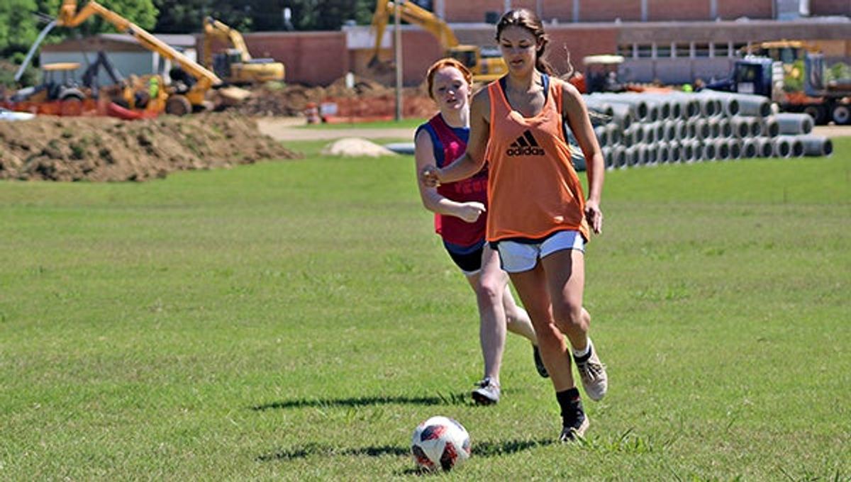 Lady Vikes playing three soccer tournaments in eight days