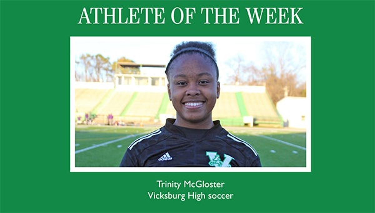 Vicksburg's Trinity McGloster wins The Post's Athlete of the Week awar...