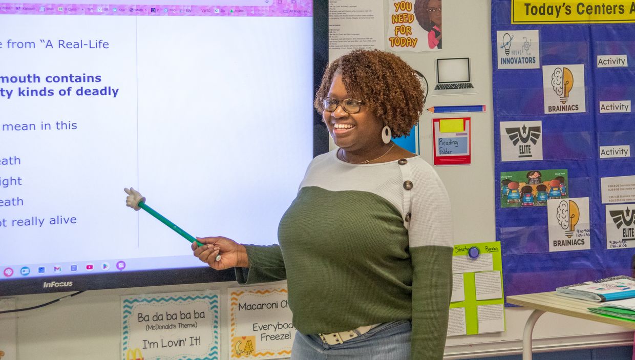 TEACHER OF THE YEAR: Braxton teaches ELA for the real world