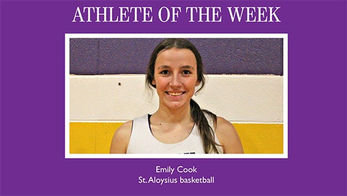 St. Aloysius' Emily Cook wins first Athlete of the Week award for 2023
