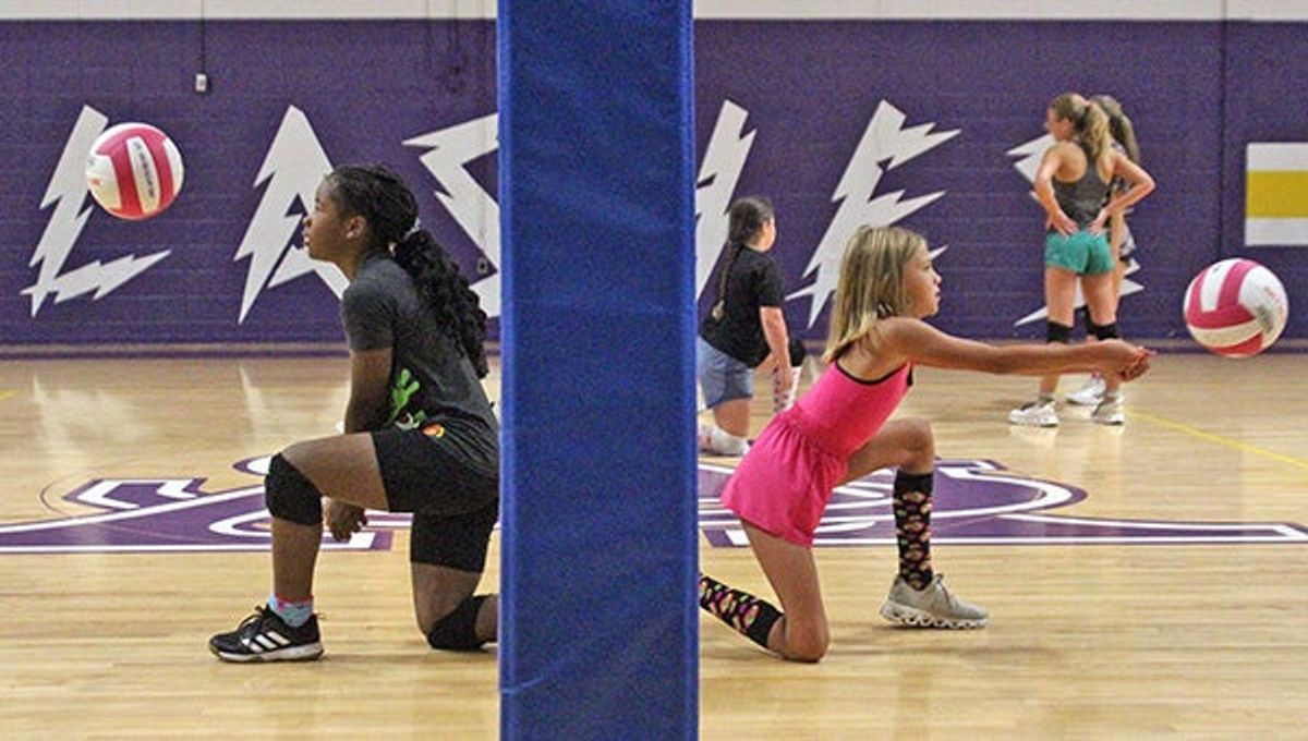 Photo Gallery: St. Aloysius youth volleyball camp