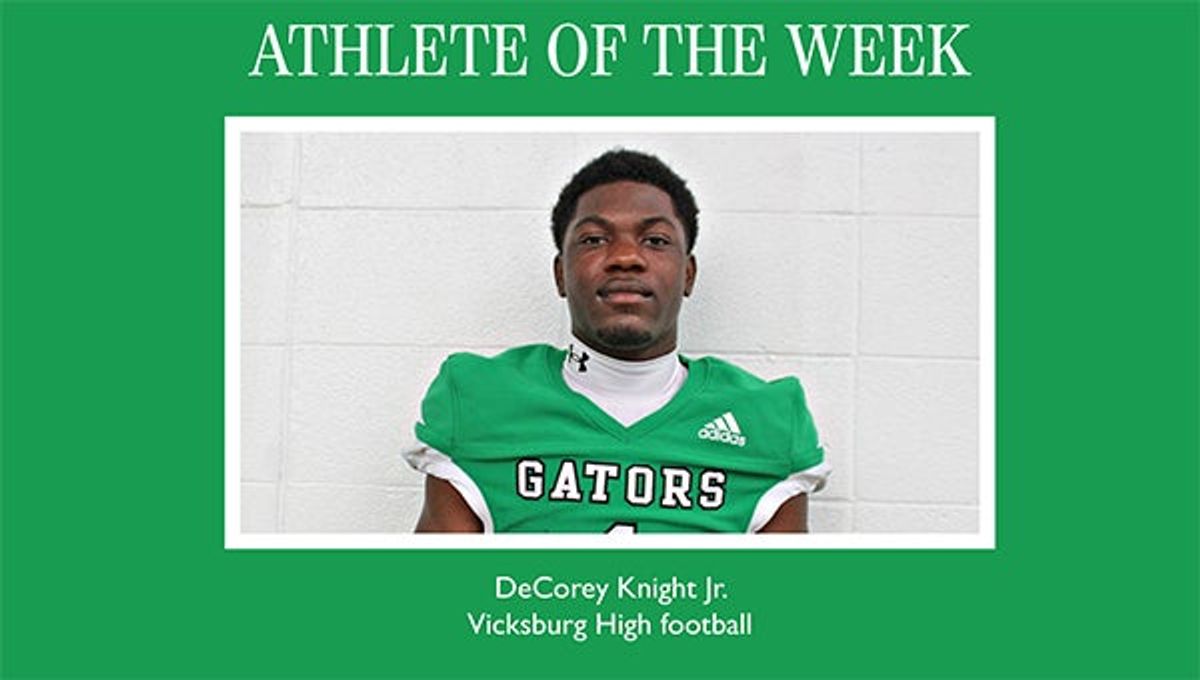 Vicksburg's DeCorey Knight Jr. is The Post's Athlete of the Week
