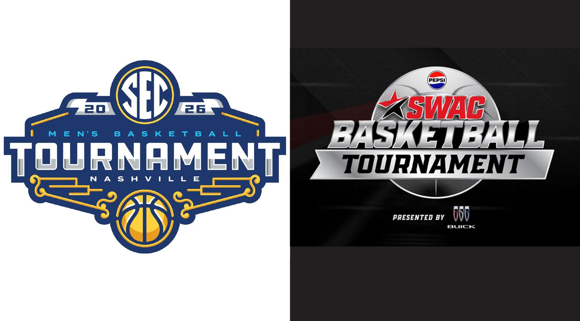 2026 SEC, SWAC men's basketball tournament schedule