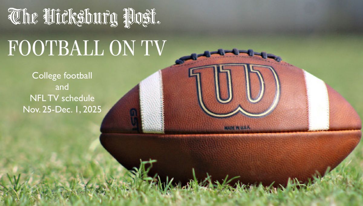 College football, NFL TV schedule: Nov. 25-Dec. 1, 2025