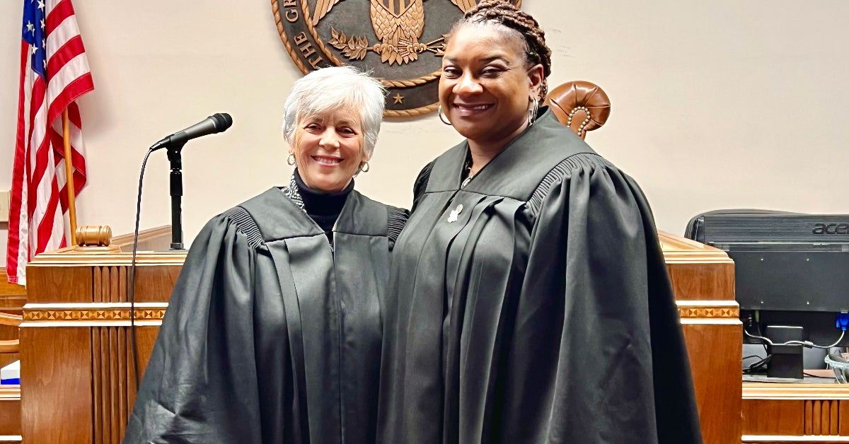 OATHS OF OFFICE: Judges Southerland, Terrett sworn in at Warren County...