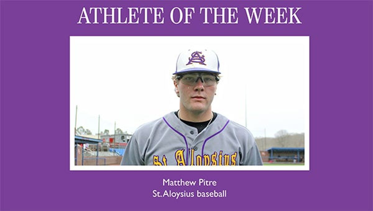 St. Al's Matthew Pitre finishes baseball career with Athlete of the We...