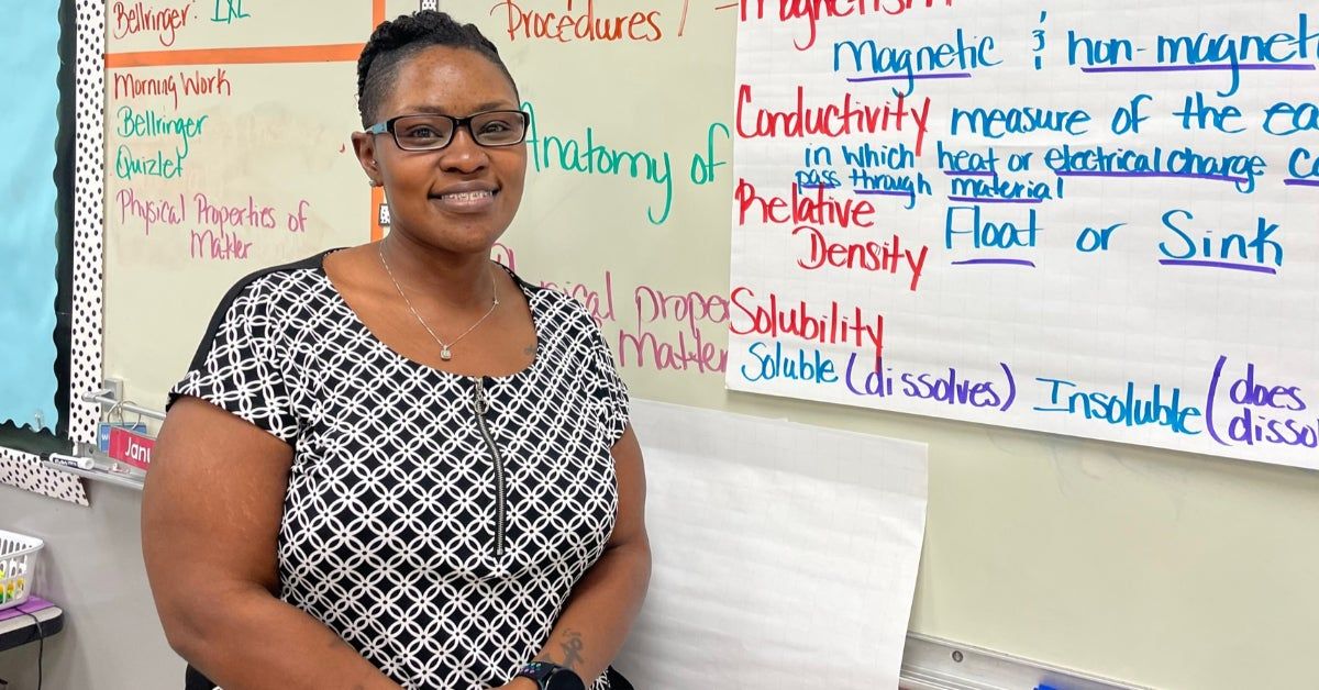 TEACHER OF THE YEAR: Clorissa Griffin brings the real world to the cla...