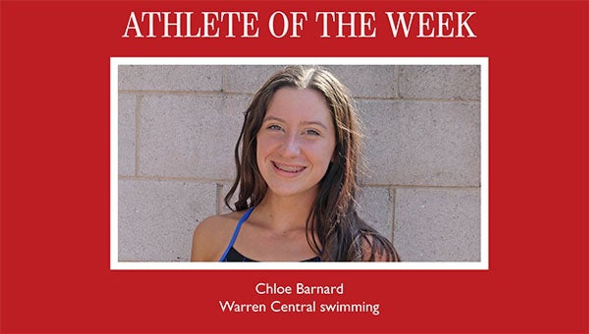 Warren Central swimmer Chloe Barnard is the Post's Athlete of the Week