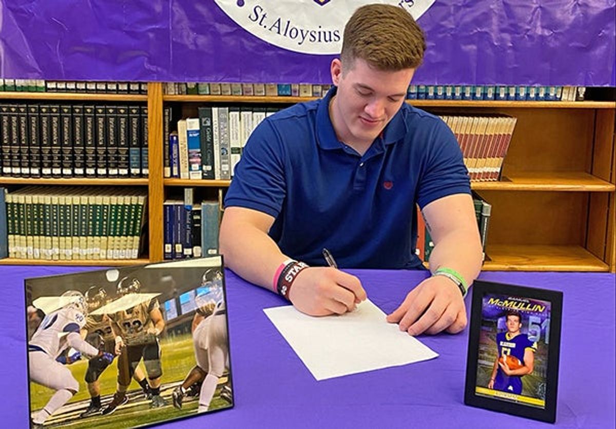 St. Al alum McMullin signs with Division II football power Carson-Newm...