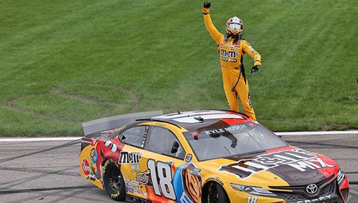 Busch wins Buschy McBusch Race 400